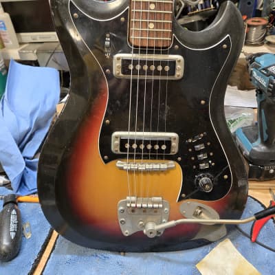 Hagstrom ii 2 vintage Blue | Reverb
