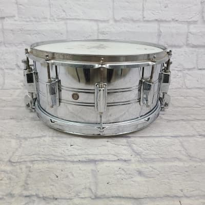 Pearl Chrome Over Steel 5-314D Snare 14x5.5 | Reverb