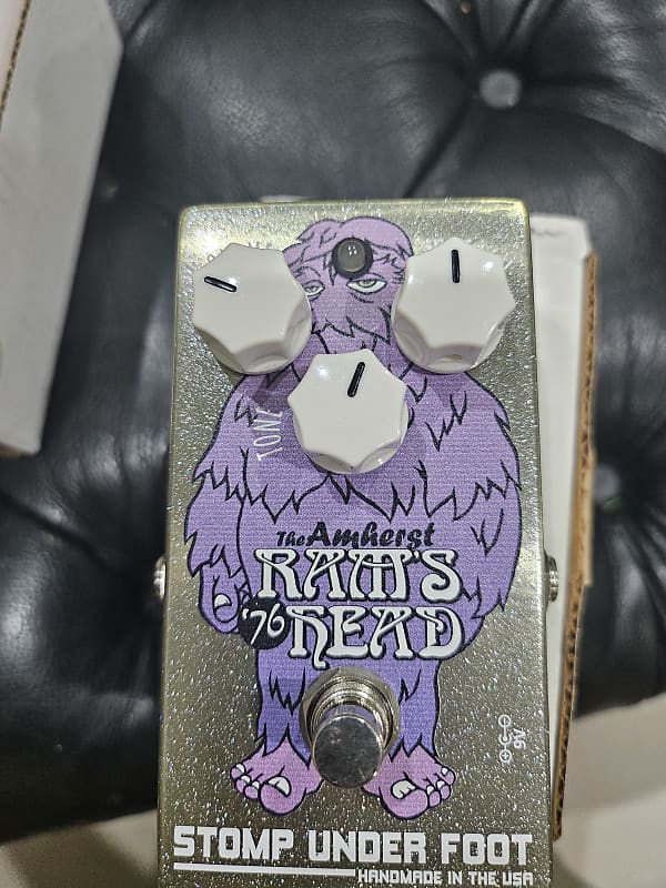 Stomp Under Foot x Coast Sonic Amherst 76 Rams Head Fuzz - | Reverb