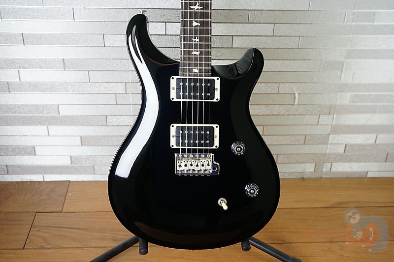 PRS CE 24 - Custom Color - All Black, Black Neck | Reverb