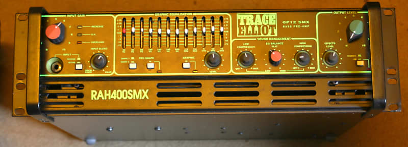 Trace Elliot RAH400SMX rack mount bass amplifier | Reverb