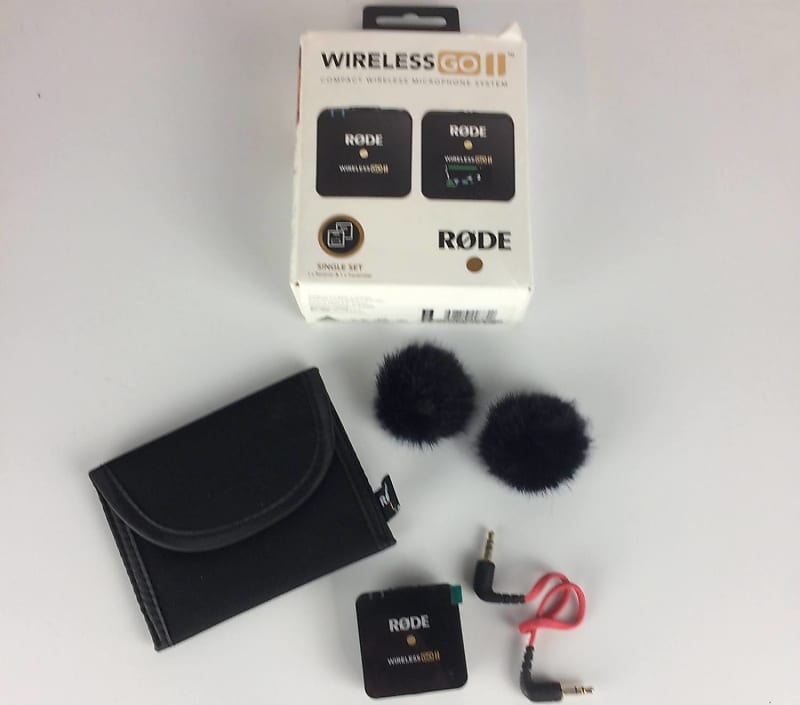 Not Functional Rode Wireless GO II Single Set w/ Transmitter | Reverb