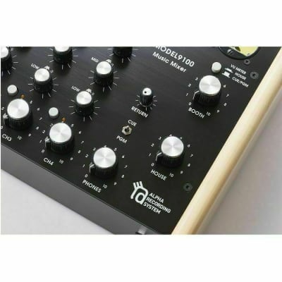 Alpha Recording System Model 9100W 4-Channel Rotary DJ Mixer | Reverb