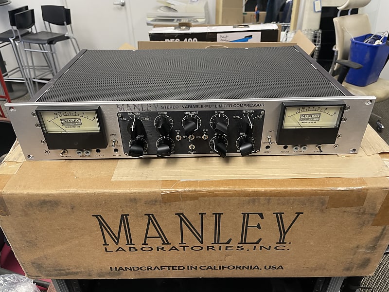 Manley Varimu Mastering Compressor with 6386 tubes and high | Reverb