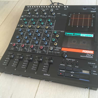 Fostex 260 4 track cassette portastudio in good working order | Reverb