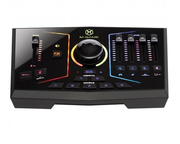 M-Audio RGB Dual Gaming Audio Interface/Voice Effects | Reverb Canada