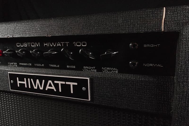 Vintage 1979 Hiwatt Custom 100 1x12 Guitar Combo - 892 | Reverb