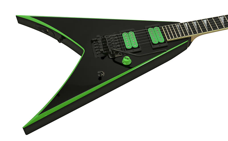 Jackson Custom Shop King V Green Frenzy | Reverb