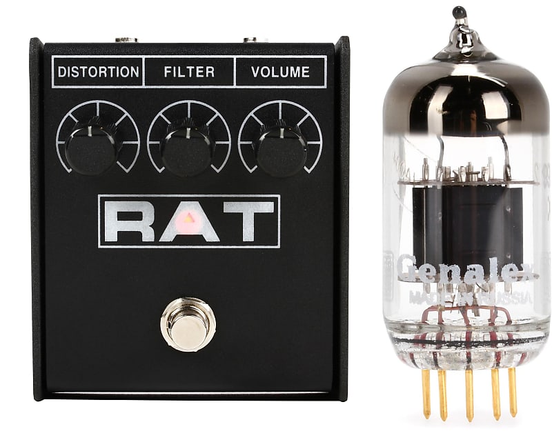 Pro Co RAT 2 Distortion / Fuzz / Overdrive Pedal Bundle with | Reverb