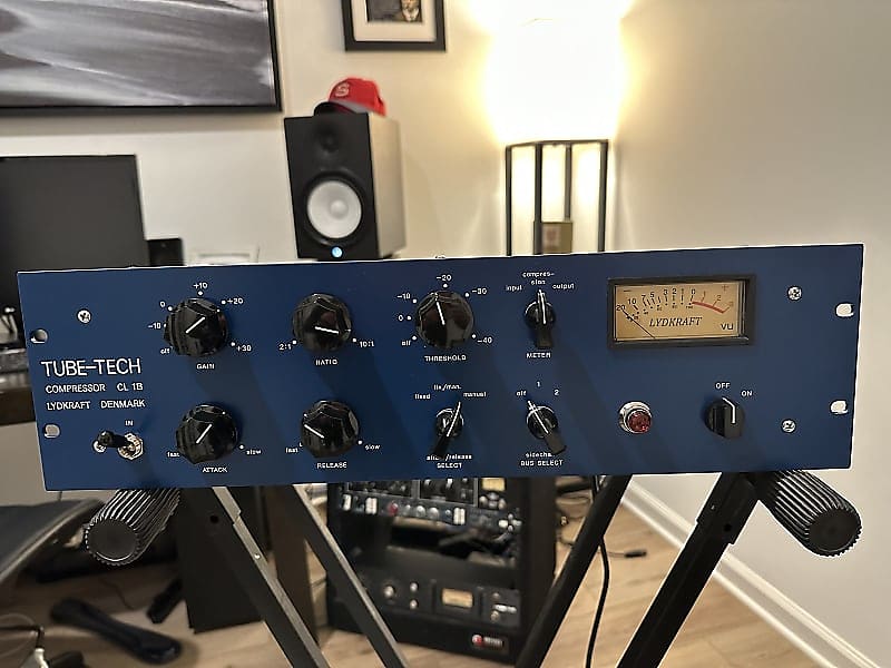 Tube-Tech CL 1B Mono Opto Compressor 2010 - Blue | Reverb