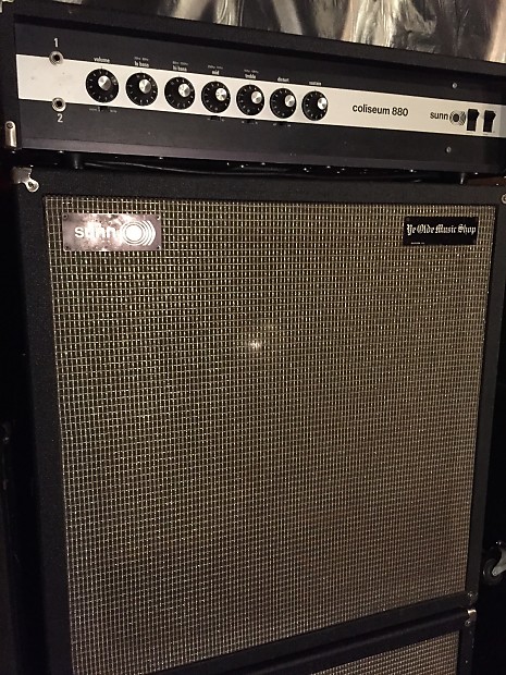 SUNN Coliseum 880 Excellent Condition 500 Watts Original | Reverb