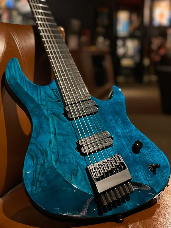 Kiesel Osiris Multiscale 7 2020 - Trans-Aqua over Antique | Reverb UK