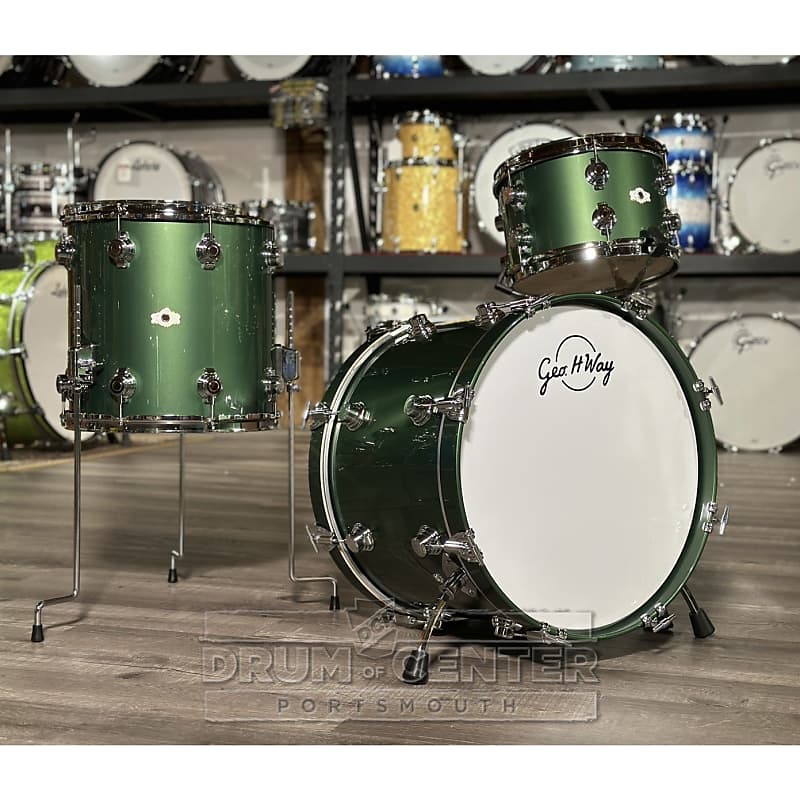 George Way Aristocrat Studio 3pc Drum Set 20/12/14 Kaddy | Reverb