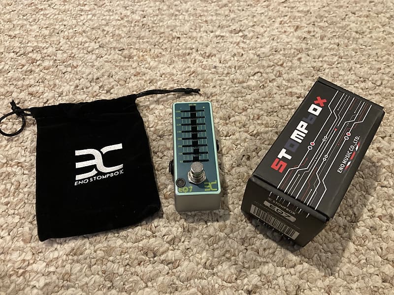 ENO EX EQ7 7 Band Equalizer Mini Guitar Pedal | Reverb