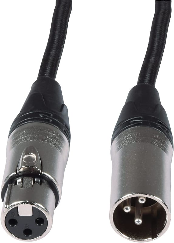 Retro-Class XLR Female to XLR Male Braided Microphone | Reverb UK