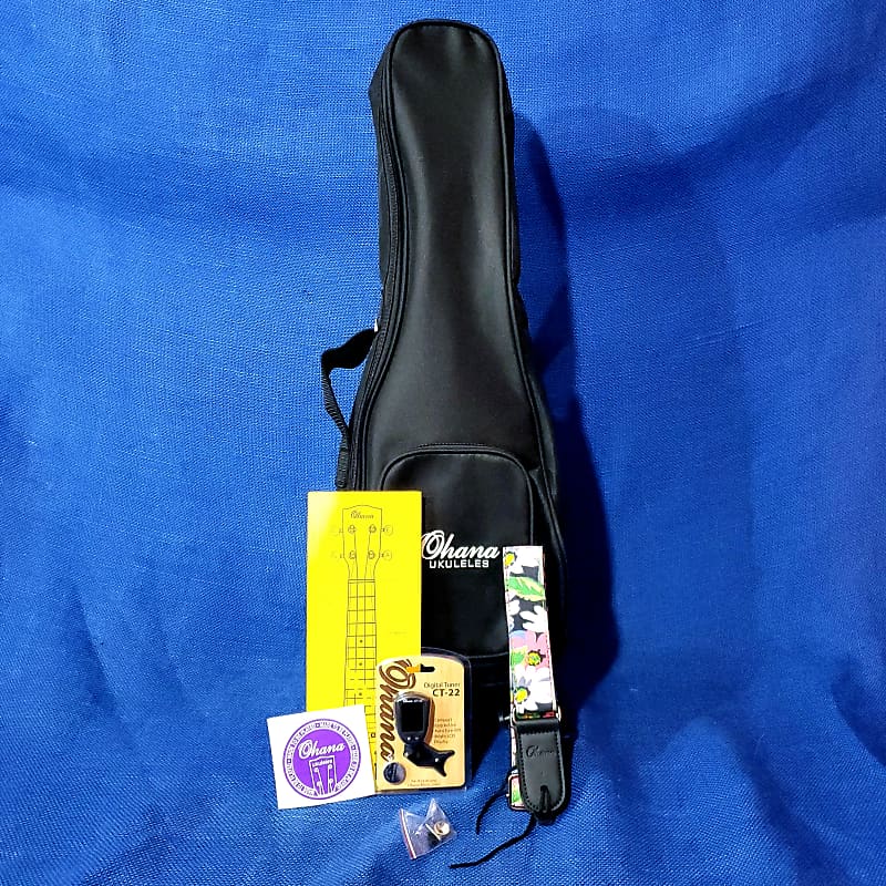 Mims Ukes: Ohana Soprano Starter Pack PK-10 Lam Mahogany | Reverb