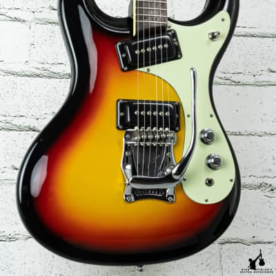 Mosrite Model 65 Fillmore Japan Electric Guitar Sunburst w/ | Reverb