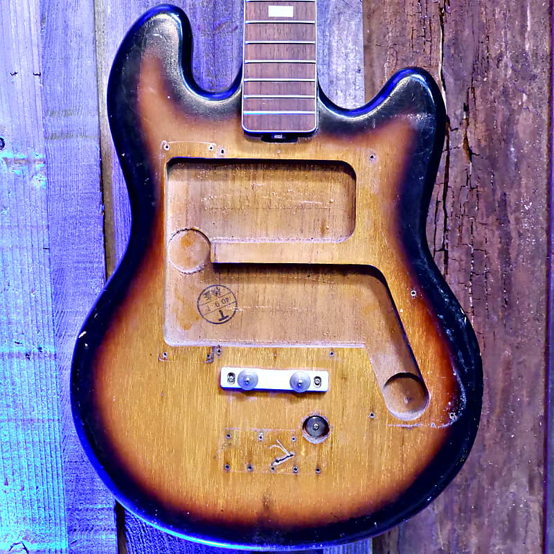 Kent Videocaster Model 553 Mid-1960s Parts Project 3-Tone | Reverb