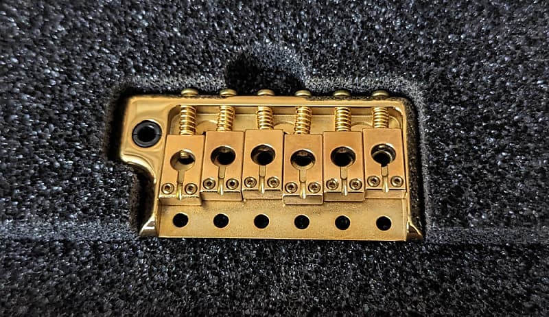 PRS Patented Tremolo Bridge Shiny Brass | Reverb