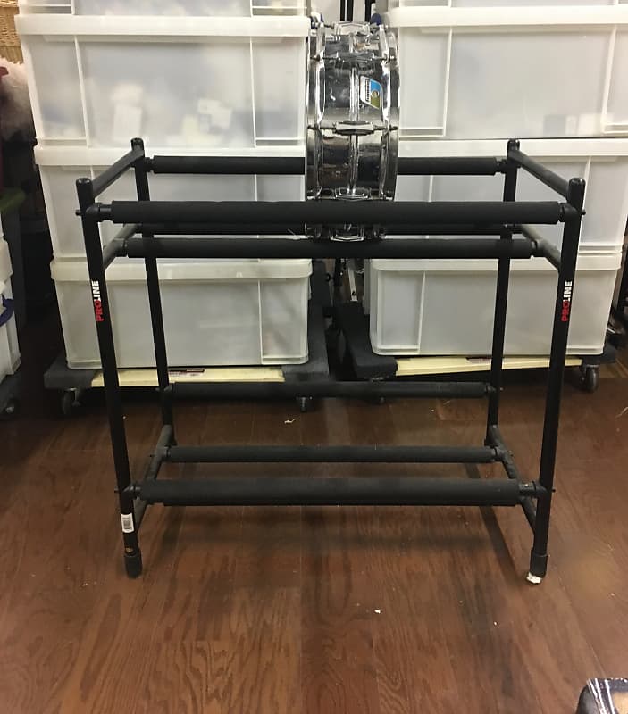 Proline Snare Drum Utility Rack Black | Reverb