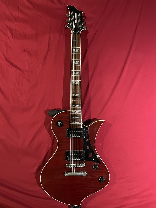 Fernandes Ravelle Deluxe 2003 - wine Red | Reverb