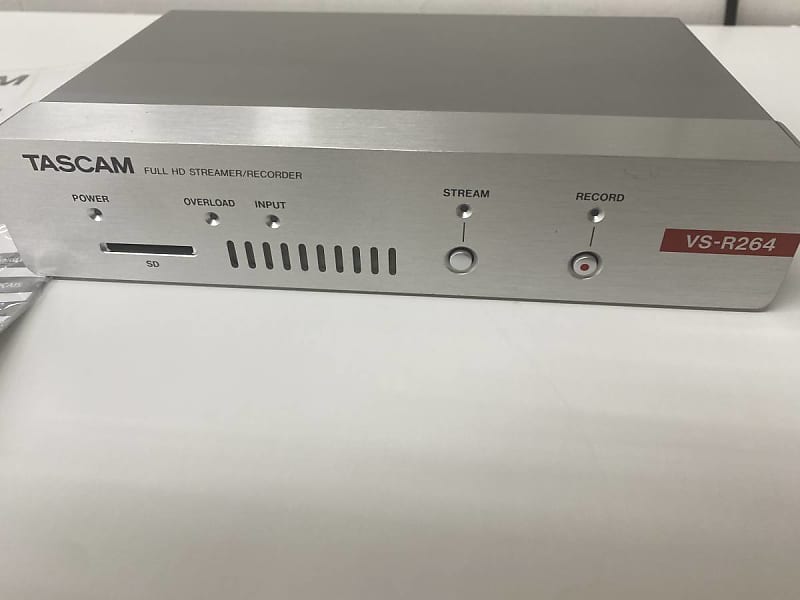 Tascam VSR-264 Stand-Alone Full HD Video Encoder/Decoder for | Reverb