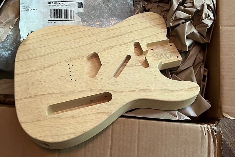 Brian Poe 50's Style Tele / Esquire Body 2006 - 1 Piece Swamp | Reverb