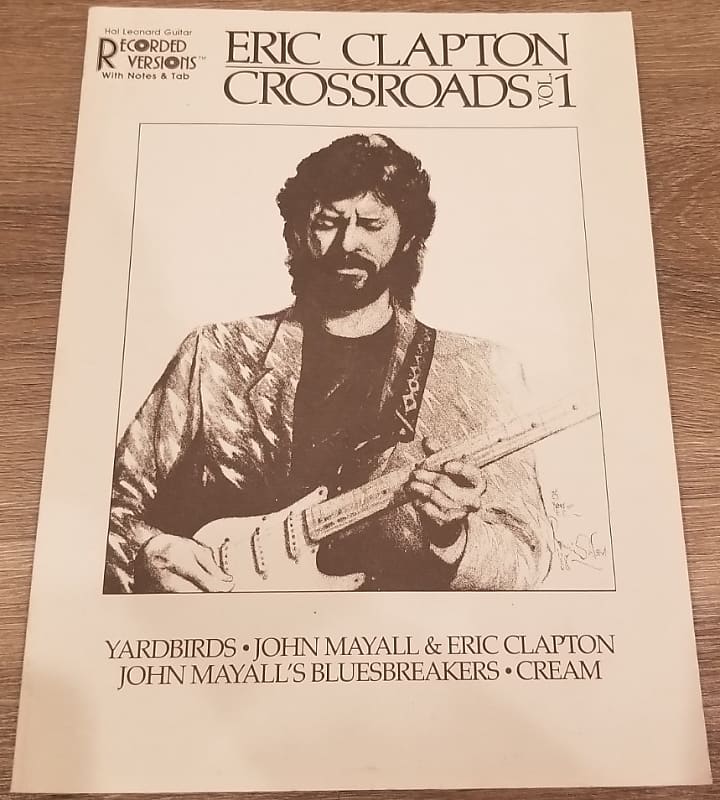ERIC CLAPTON - CROSSROADS VOLUME 1 - GUITAR TAB BOOK - | Reverb