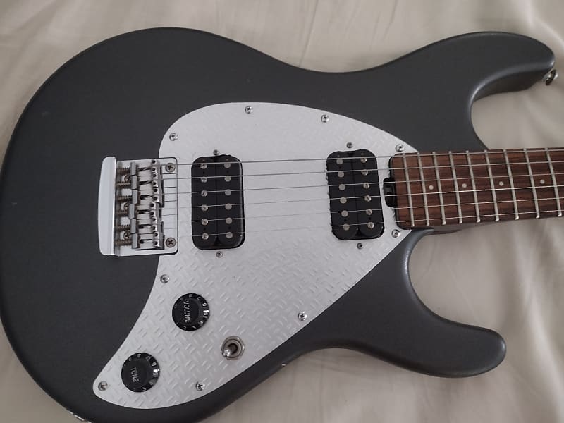 Made In USA Music Man - Sub 1 Guitar - Graphite and Black | Reverb