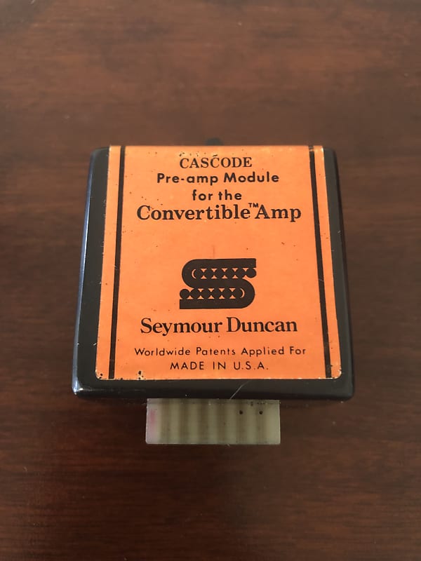 Seymour Duncan Cascode Preamp Module for Convertible Amp 80s | Reverb