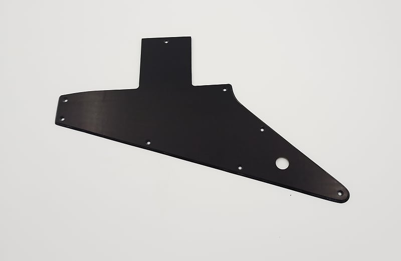black acrylic pickguard for gibson explorer t guitar | Reverb