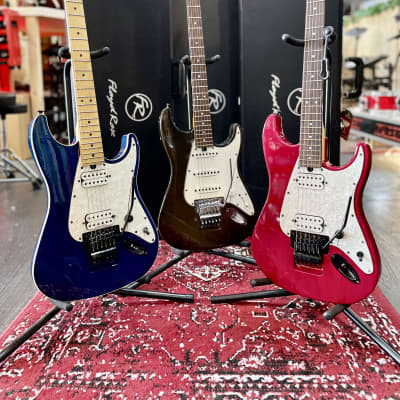 Floyd Rose Redmond USA Collectors Bundle. 3 x Guitars, Cases | Reverb