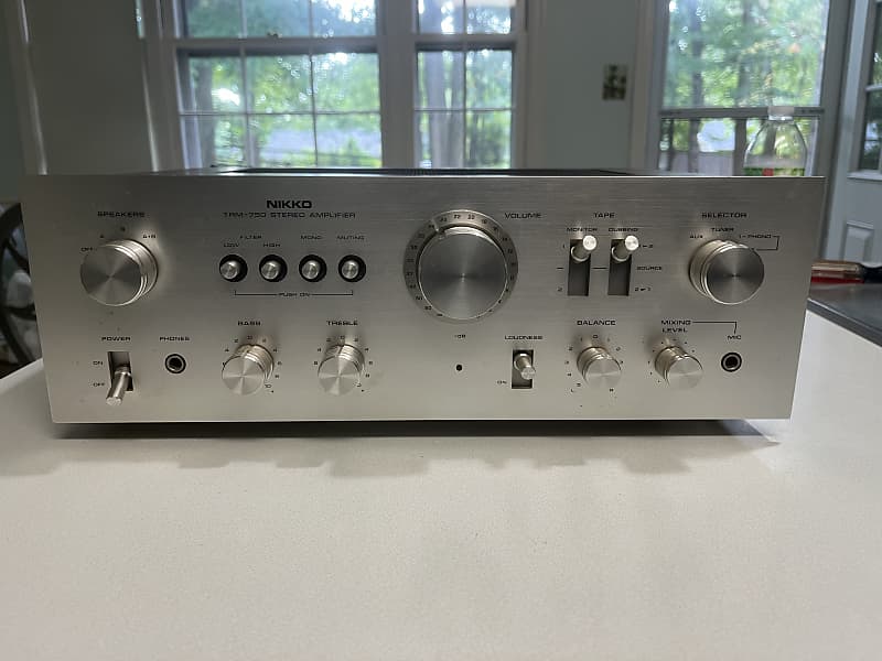 Nikko TRM-750 Amplifier for parts or repair | Reverb