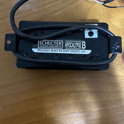 Schecter Apocalypse-VI Bridge 4-Conductor Trembucker | Reverb