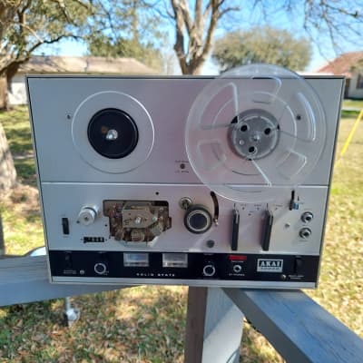 Akai M-8 Vacuum Tube Reel to Reel Tape Recorder 1965 - Gray | Reverb