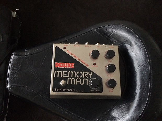 Analogman EHX Deluxe Memory Man Silver | Reverb
