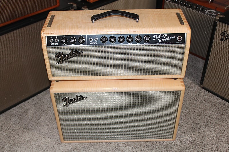 Custom Cabinet Set for Fender Deluxe Reverb NEW 2022 Maple | Reverb