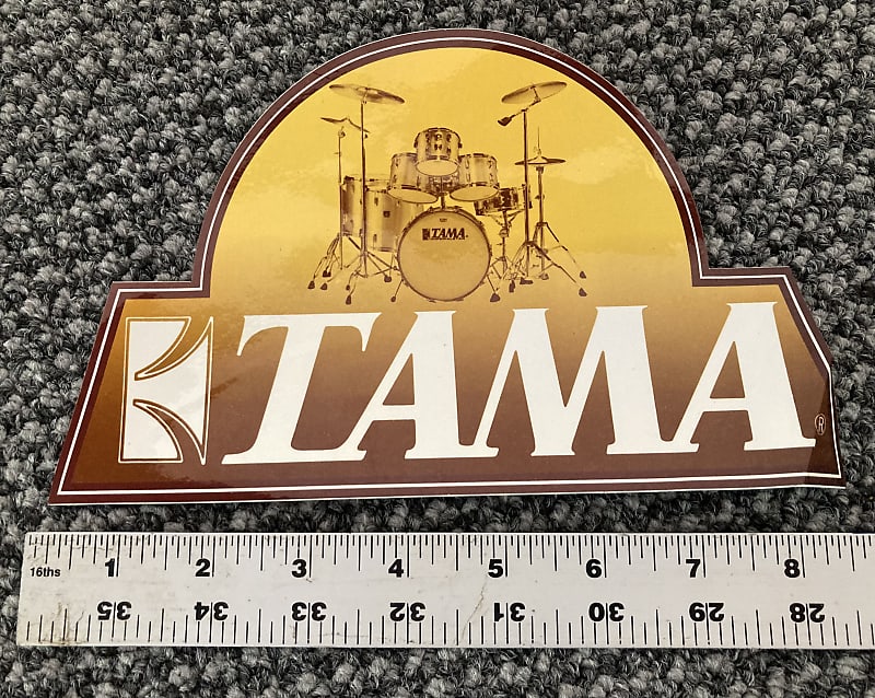 Vintage Tama Drums Sticker 1970s 1980s | Reverb