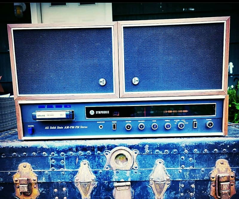 Symphonic model 1323T Made In Japan AM/FM & 8 Track Player | Reverb