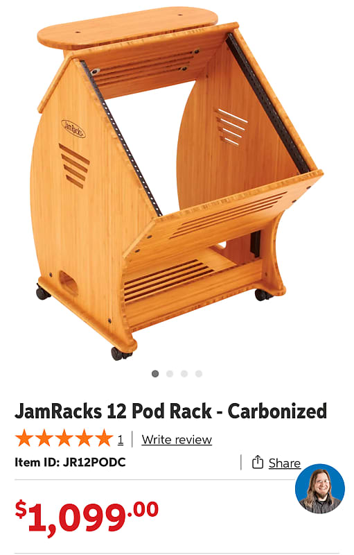 Jamracks JamRacks 12 Pod Rack - Carbonized | Reverb