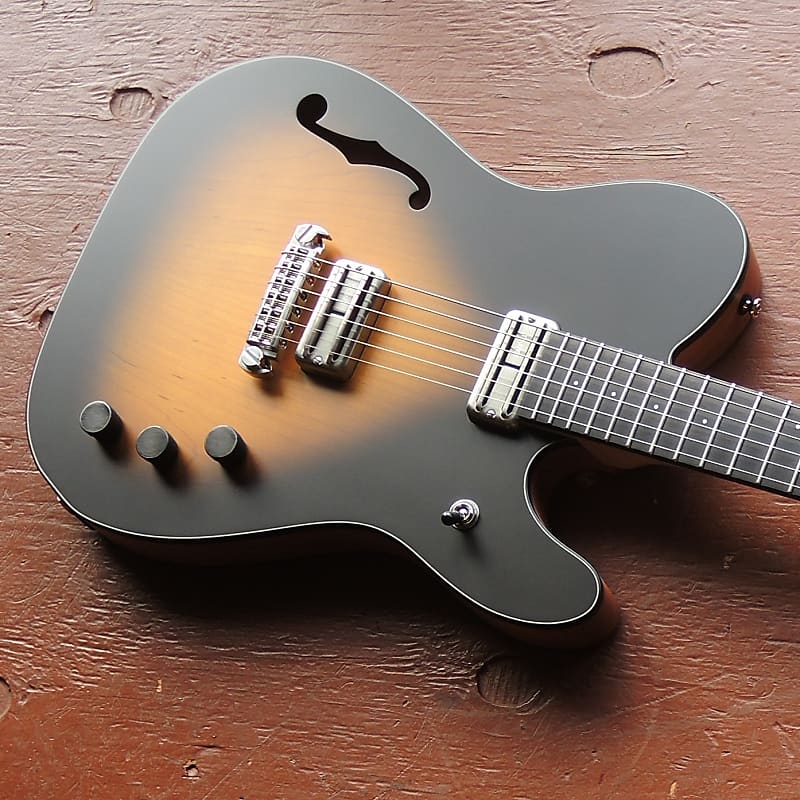 Gronlund #132. Set Neck Telecaster. Semi Hollow. TV Jones | Reverb