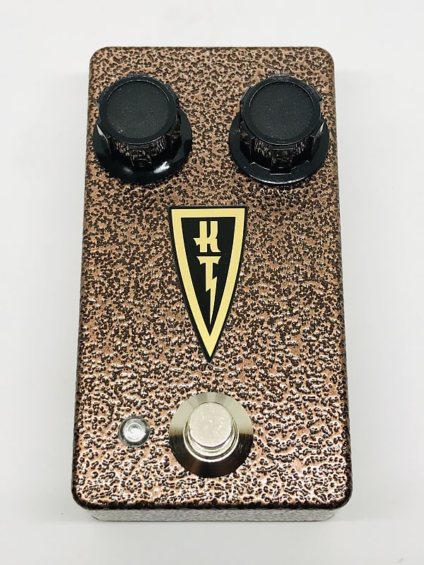 Kaisertronics Two Knob OC140 Black Glass Germanium Boost P2P | Reverb