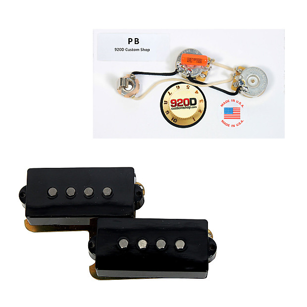 Fender Original Precision Bass P-Bass Pickup Set + 920D | Reverb