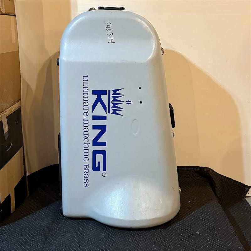 King Ultimate Series Marching Tuba Silver-Plated #1 | Reverb