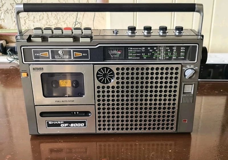 VINTAGE SHARP GF6000 BOOMBOX/MADE IN JAPAN/GHETTO BLASTER | Reverb