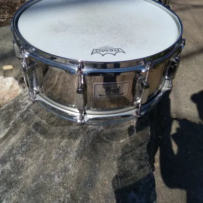 Pearl 10-lug Steel Shell Snare Drum | Reverb