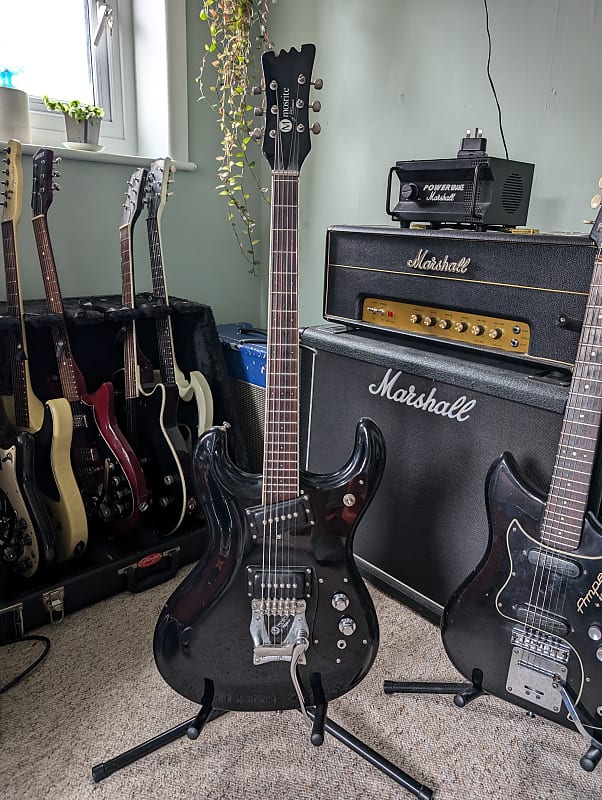 Mosrite Ventures Fillmore VM65 - Black | Reverb UK