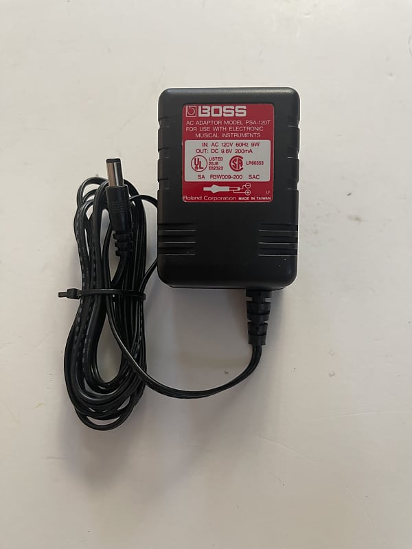 Boss PSA-120T 9v 9.6v 200mA Original OEM Pedal Power Supply | Reverb