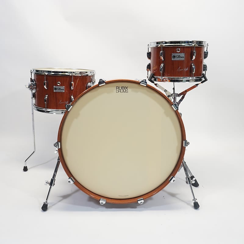 CVL DRUMS Custom Bubinga 3 Piece Drum Kit | Reverb