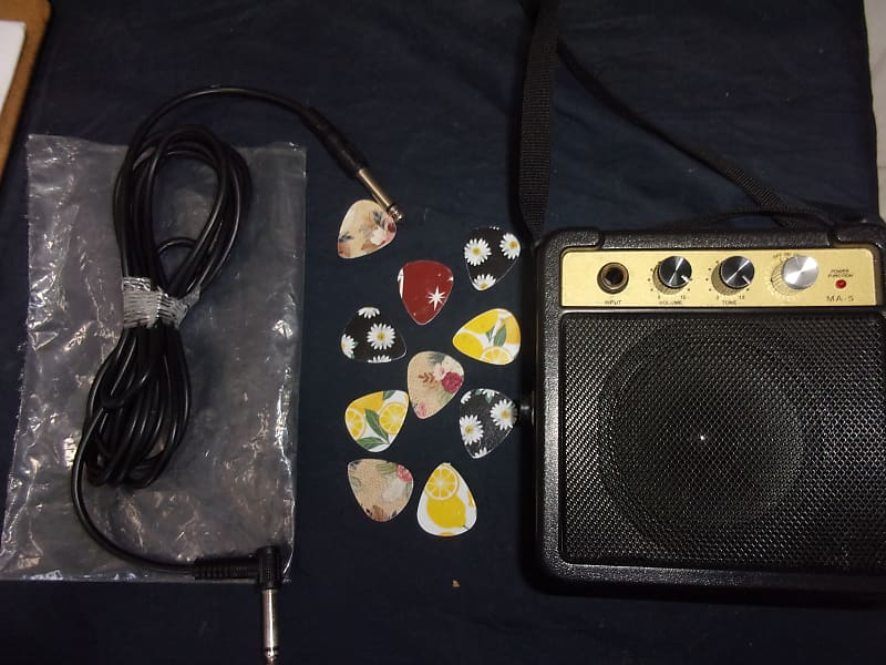 WINZZ Mini Electric Guitar Travel Amplifier with 10 custom | Reverb